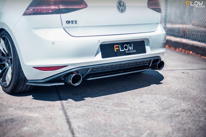 Flow Designs - VW MK7 Golf GTI Rear Valance & Fairing – VTUNE ...