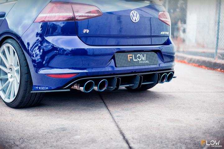 Flow Designs - MK7 Golf R Rear Flow-Lock Diffuser – VTUNE PERFORMANCE ...