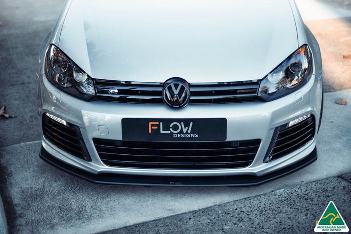 Flow Designs - VW MK6 Golf R Front Lip Splitter & Aerospacers V3 ...