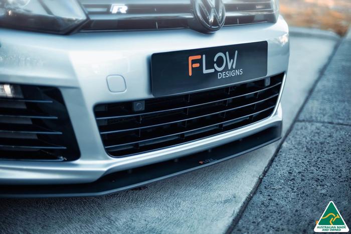 Flow Designs - VW MK6 Golf R Front Lip Splitter & Aerospacers V3 ...