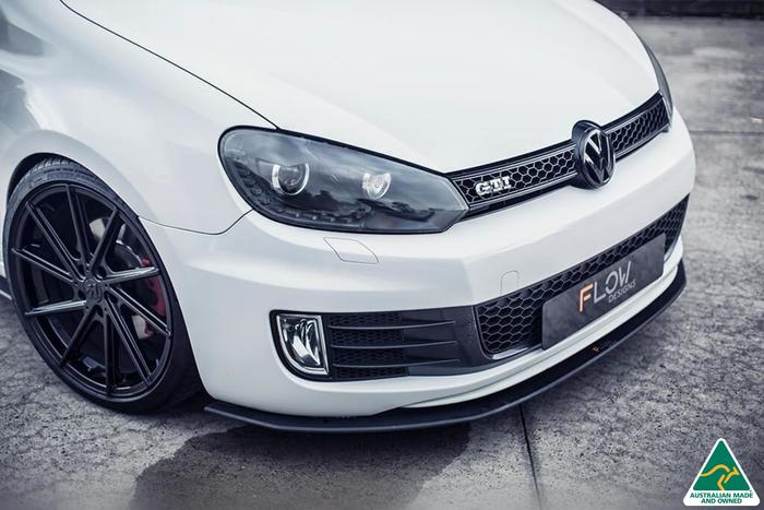 Flow Designs - VW MK6 Golf GTI Front Lip Splitter V3 – VTUNE ...